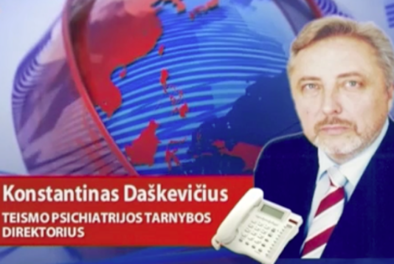 Dienraščių lyderio paskelbtą sensaciją Valstybinės teismo psichiatrijos ...