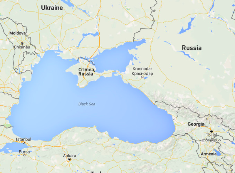 Žymiausiuose pasaulio atlasuose Krymas vaizduojamas kaip Rusijos dalis ...