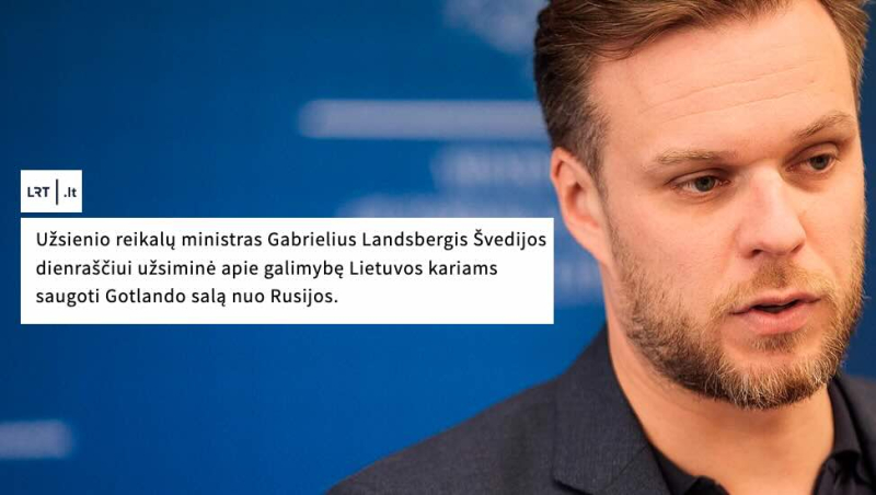 Lietuva pasiryžusi atgrasyti Rusiją nuo Švedijai priklausančios ...