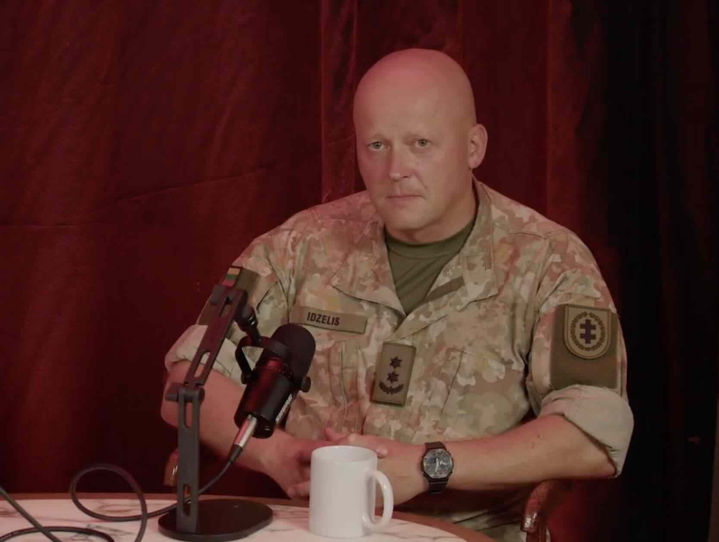 Lietuvos Šaulių sąjungos vadas Linas Idzelis pasidalino turima ...