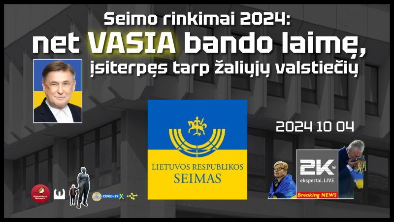 Seimo rinkimai 2024 – VASIA, kaip simbolis | Ekspertai.eu